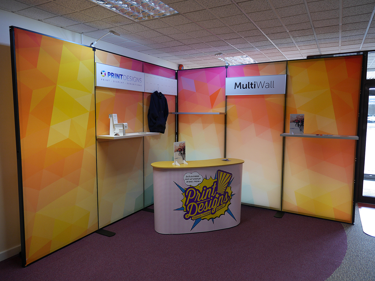 New – Multiwall Exhibition Display Stand System | Blog | Printdesigns