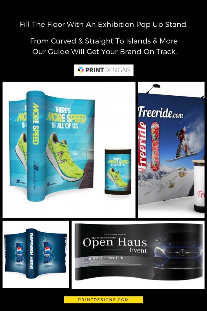 Filling The Floor With Exhibition Pop Up Stands | Blog | Printdesigns
